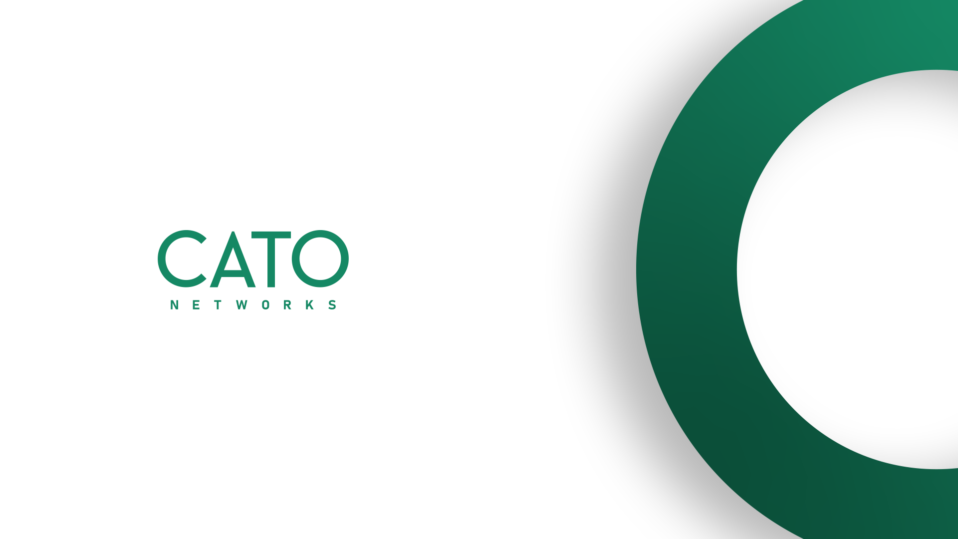 Cato Networks Web Console